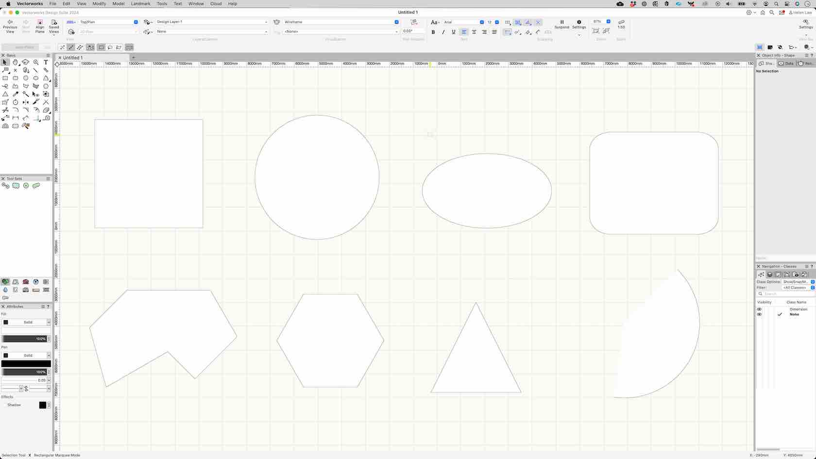 Course 2d Geometry Challenge Vectorworks University
